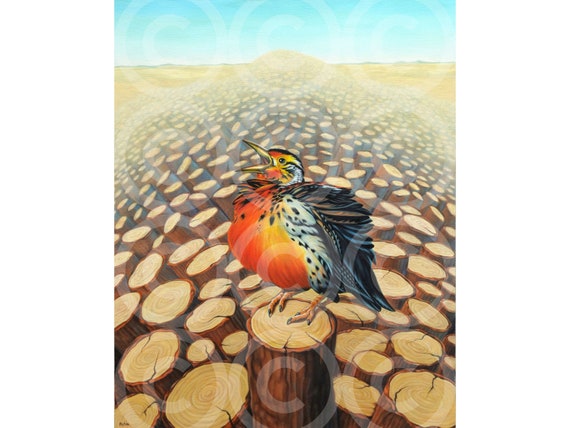 Deforestation Painting