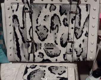 Snow Leopard Wallet - Etsy