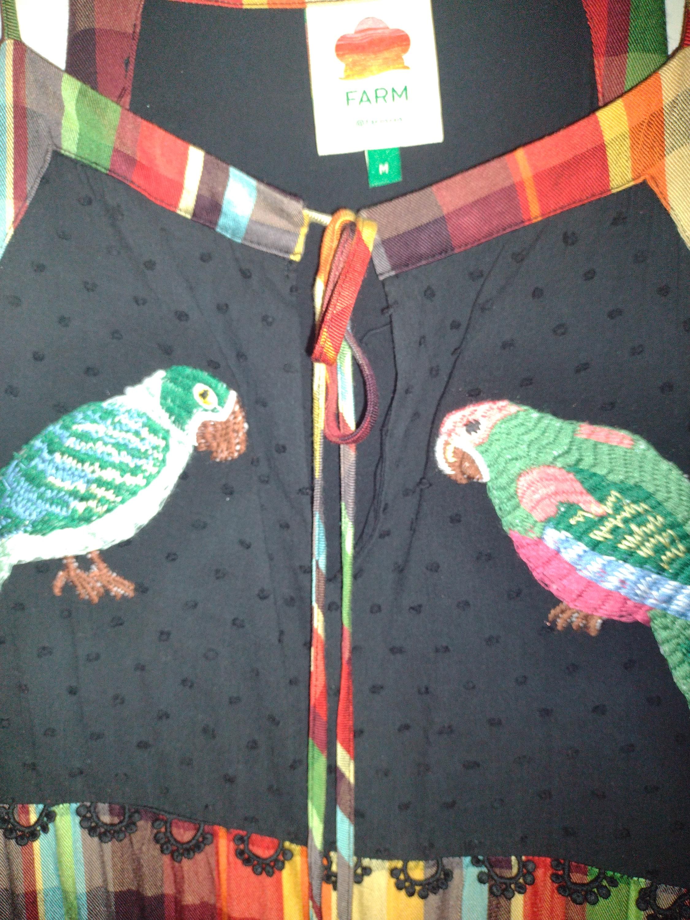 Farm Rio Birds Maxi Dress - Etsy