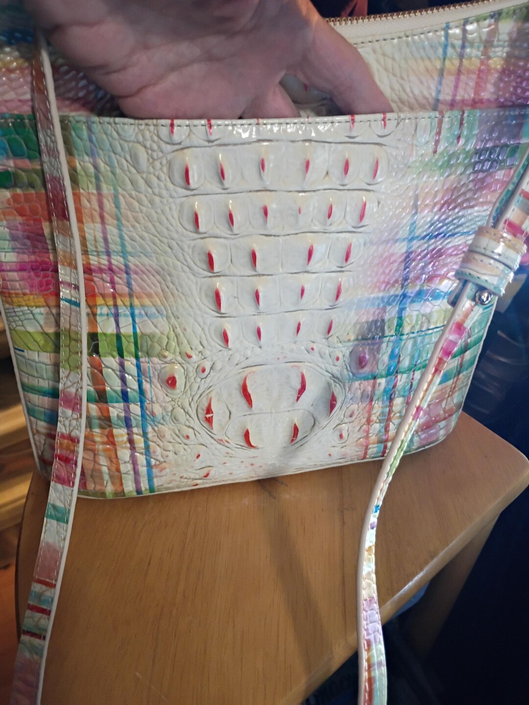 Brahmin Katie Plaid Accent Bag - Etsy