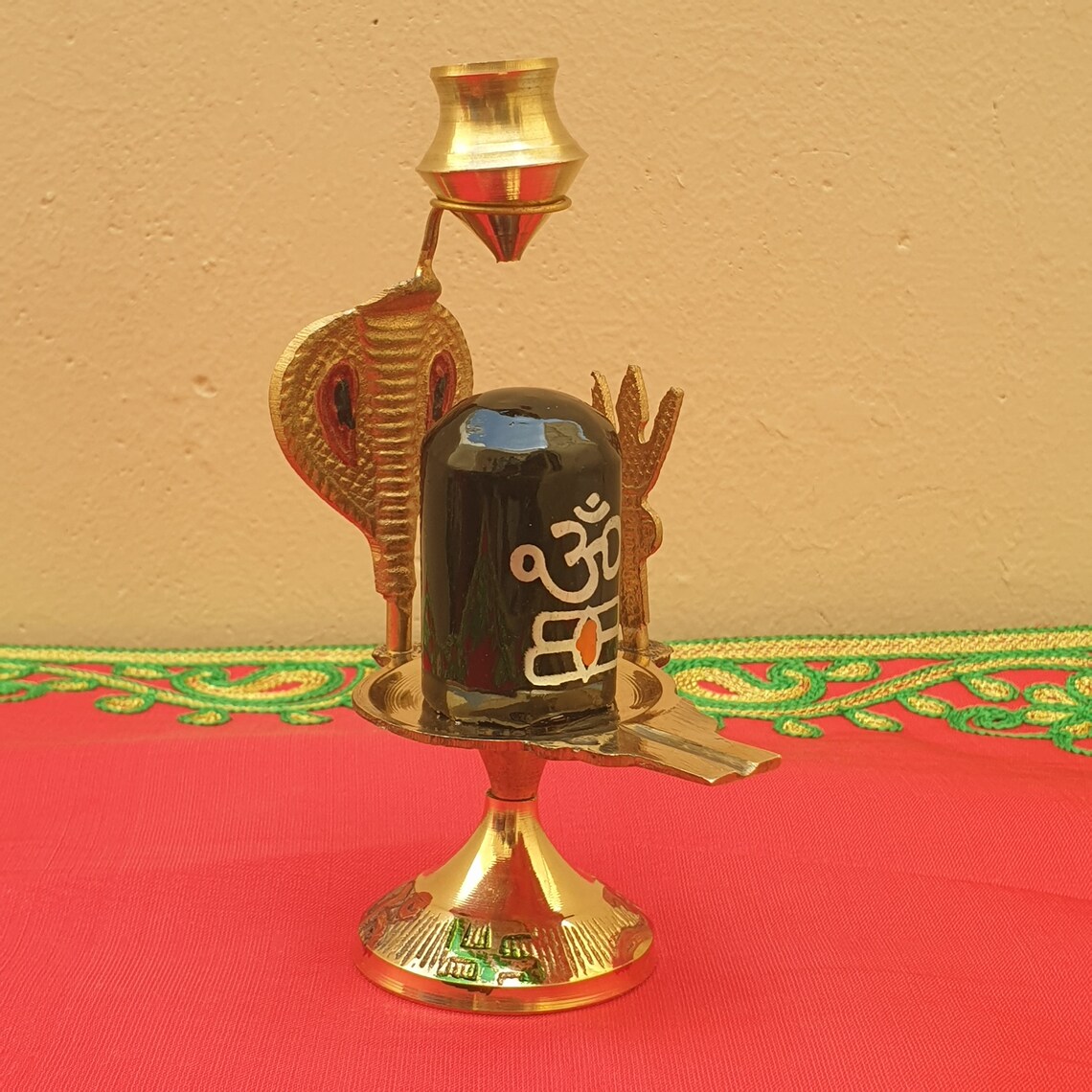 Lord Shiva Lingam Stand With Water Fountain for Home Temple Pooja ...
