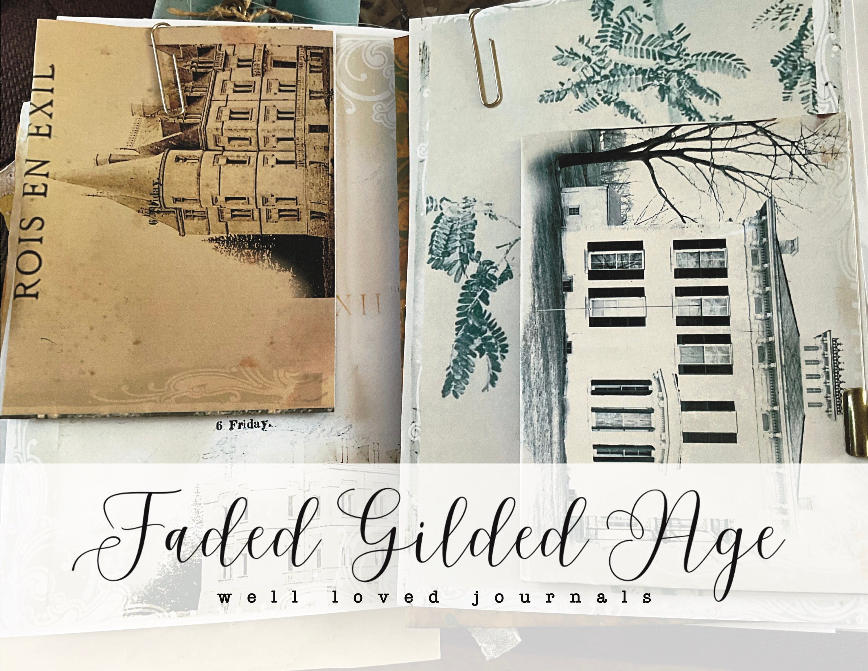 Faded Gilded Age Papers, Digital Download - Etsy