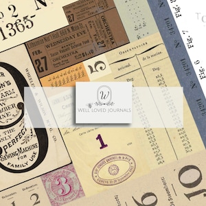 Numbers Kit 01 - 14 Pages of Labels and Tabs - Etsy