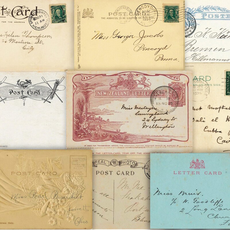 French Postcards - Etsy