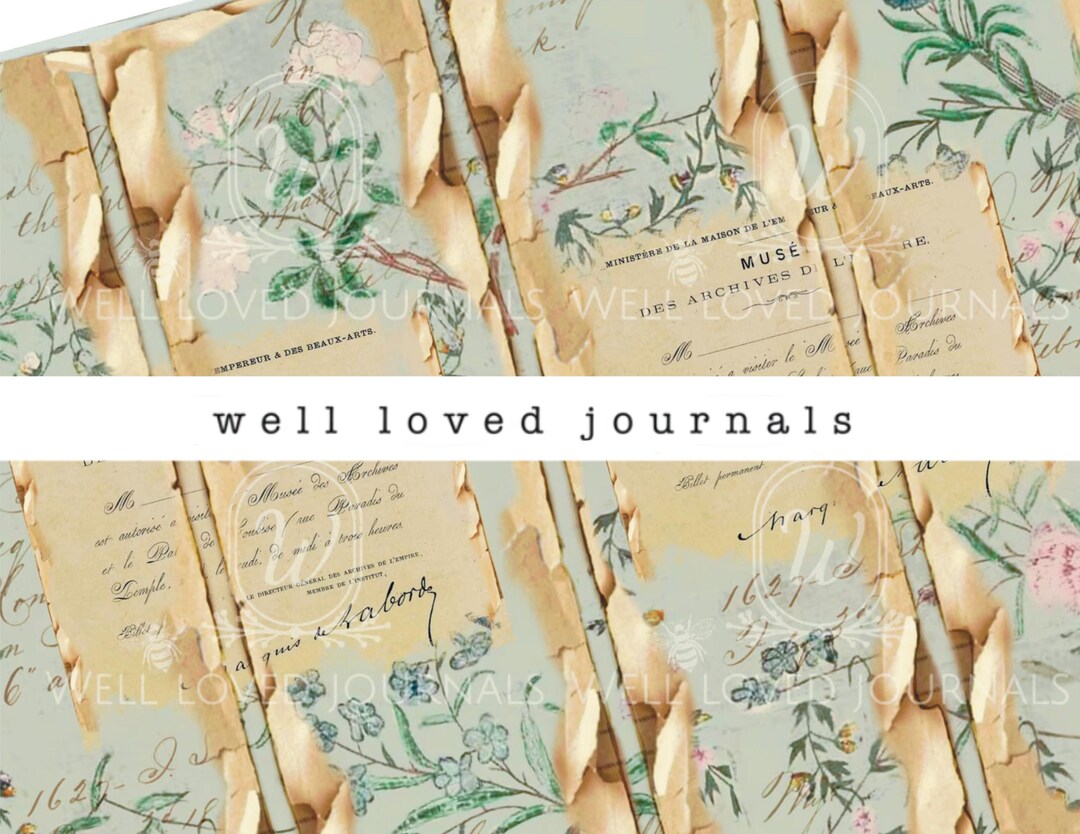 Shabby Chateau Kit 01 - 18 Pages of Papers/backgrounds for Junk ...