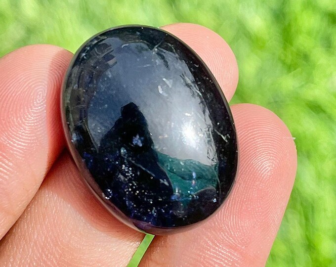 AAA+ Blue Lolite Chobchon Gemstones Iolite With Polished Single Stone ...