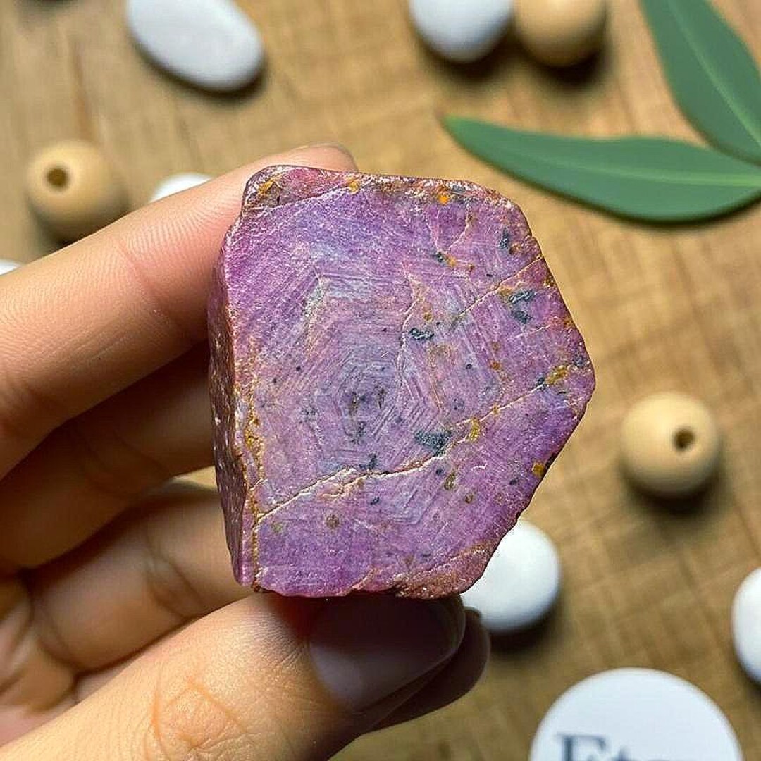 Ruby Zoisite Raw Stone | Anyolite Crystal Natural Healing Gem - Etsy