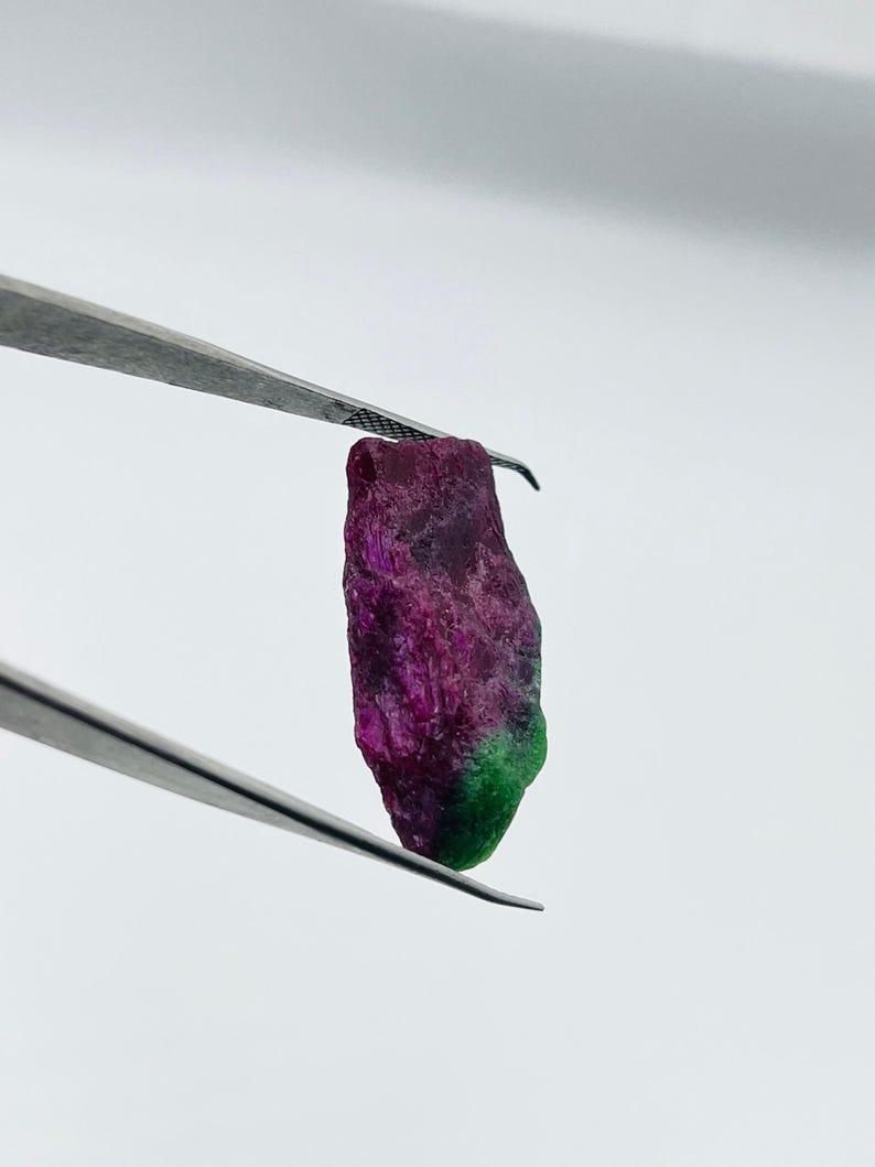 Ruby Zoisite Raw Stone | Anyolite Crystal Natural Healing Gem - Etsy