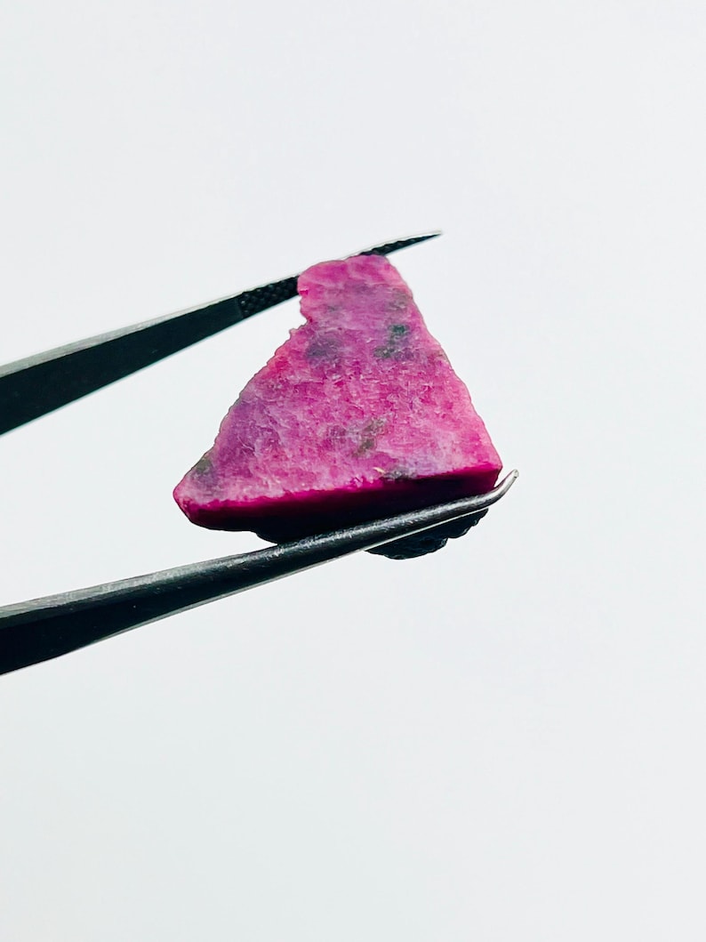 Ruby Zoisite Raw Stone | Anyolite Crystal Natural Healing Gem - Etsy