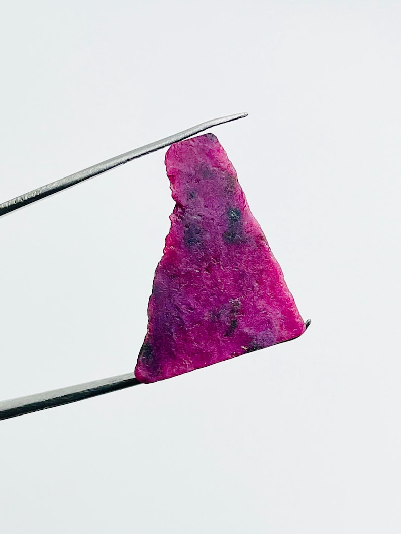Ruby Zoisite Raw Stone | Anyolite Crystal Natural Healing Gem - Etsy