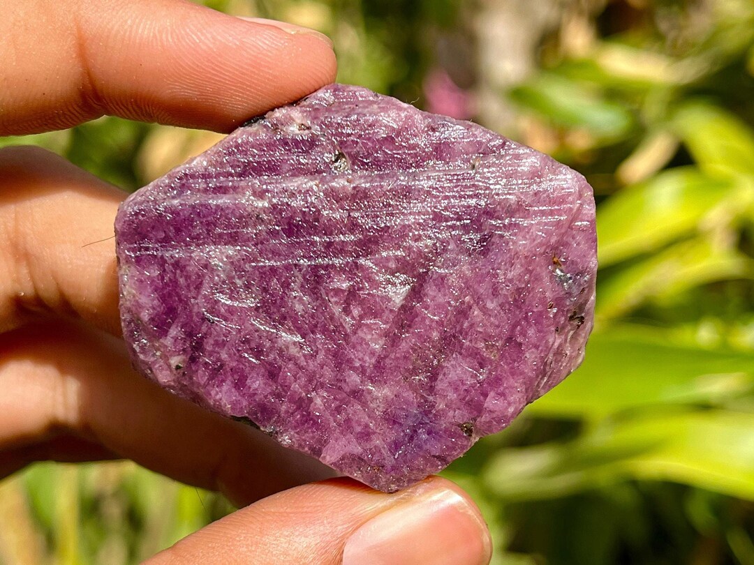 RUBY Raw Crystal Sacred Geometry, Hexagon Ruby, Raw Ruby, Record Keeper ...