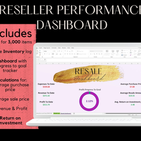Reseller Planner - Etsy