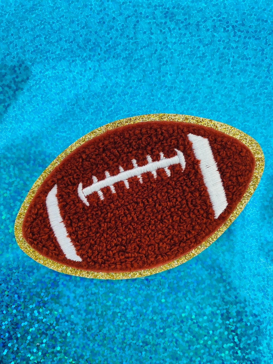 Iron on Football Patch - Etsy
