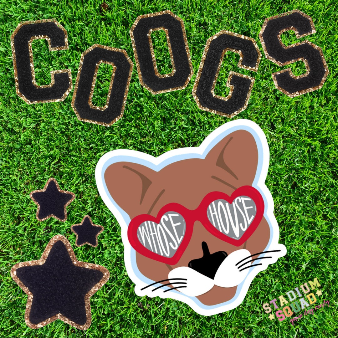 UH Stickerhouston Cougars Stickerhouston Cougars UH - Etsy