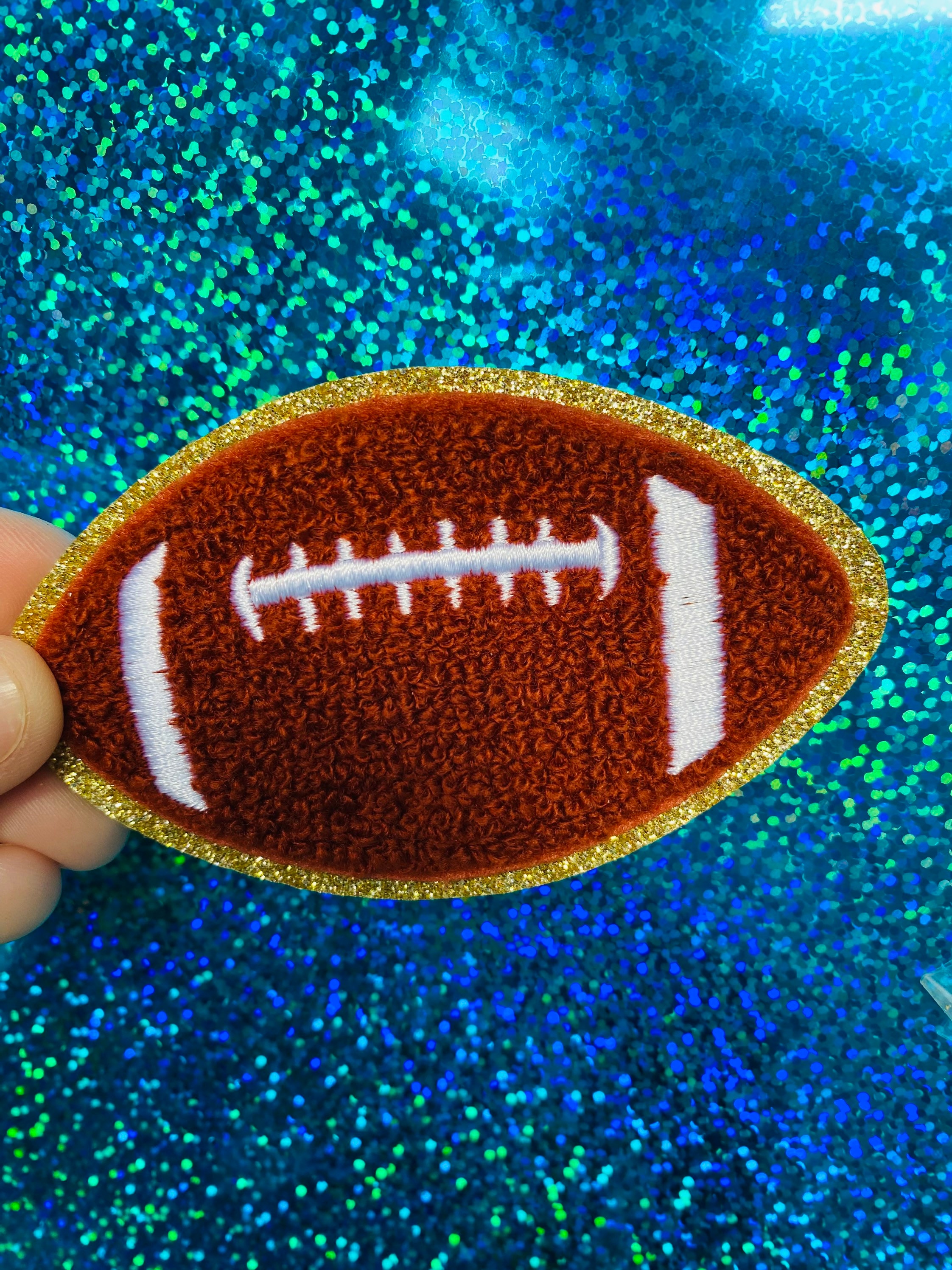 Iron on Football Patch - Etsy
