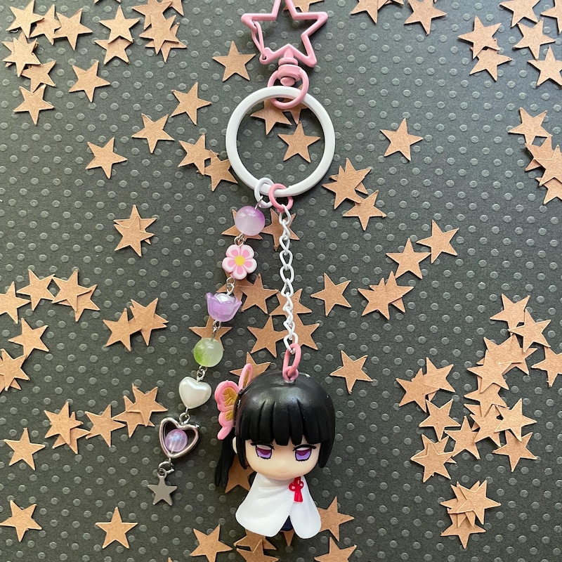 Anime Demon Slayer Keychain - Etsy