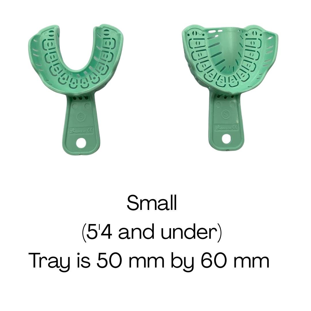 Dental Impression Trays Without Putty for Custom Teeth Impressions All ...