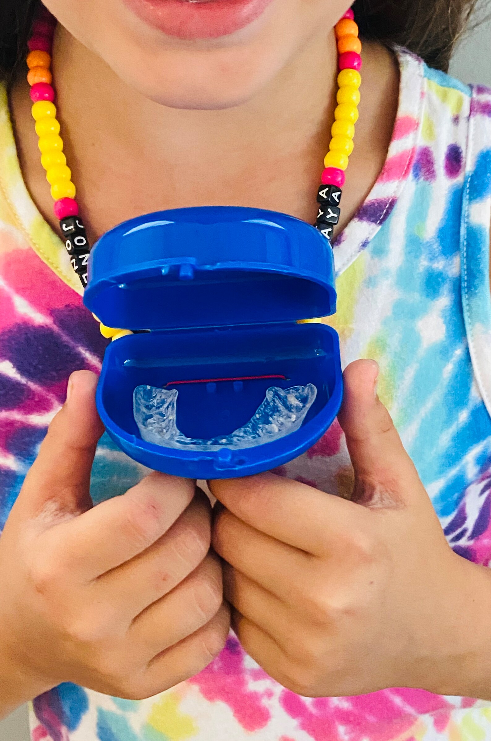 Retainer Case With Beaded Necklace - Etsy