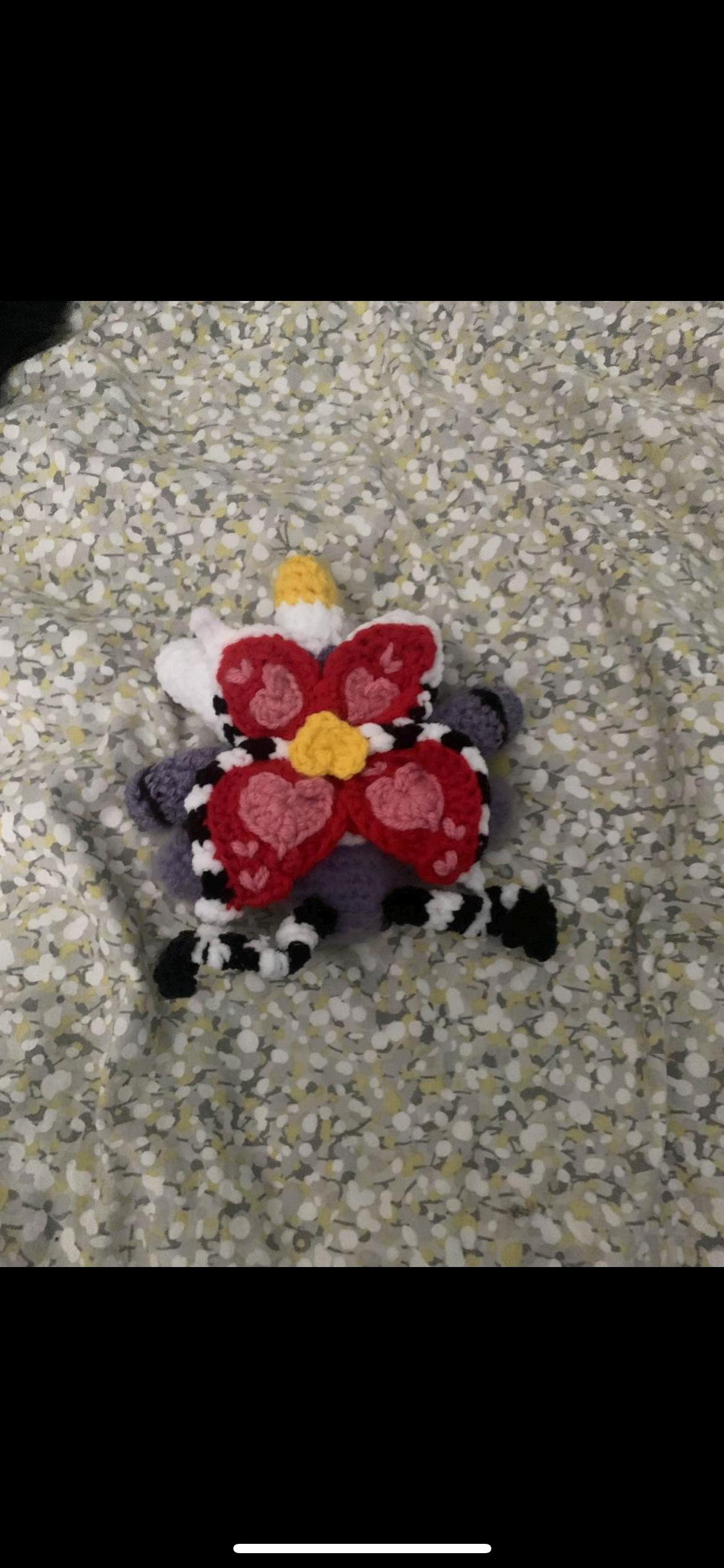 Valentino Moth, Hazbin Hotel Crochet Pattern (advanced Amigurumi) - Etsy