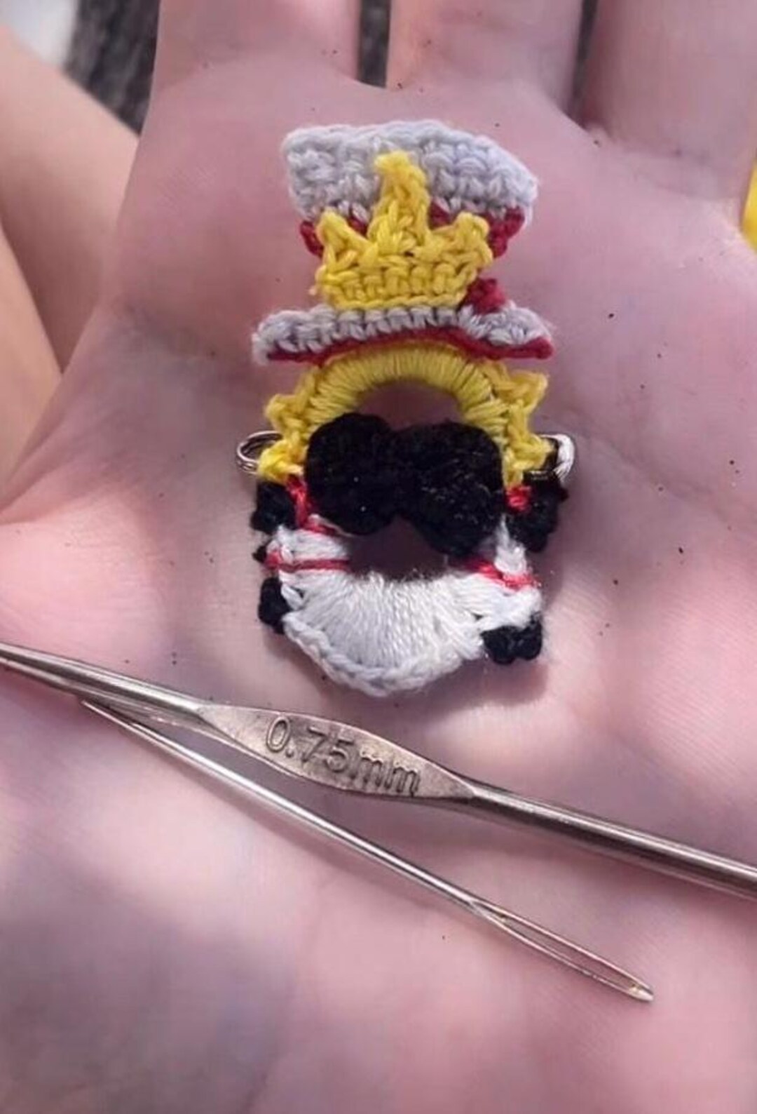 Lucifer, Hazbin Hotel Crochet Can Tab Pin Pattern intermediate Pattern ...