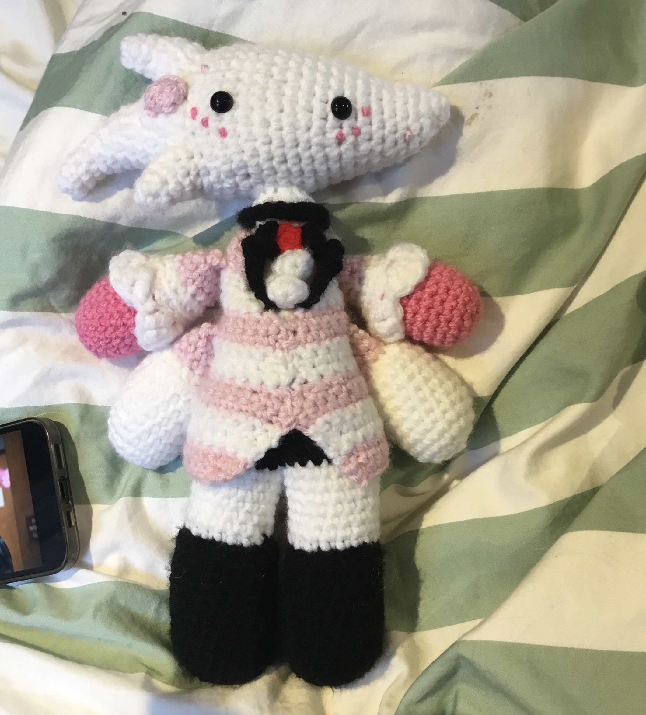 Angel Dust, Hazbin Hotel Crochet Pattern (advanced Amigurumi) - Etsy UK