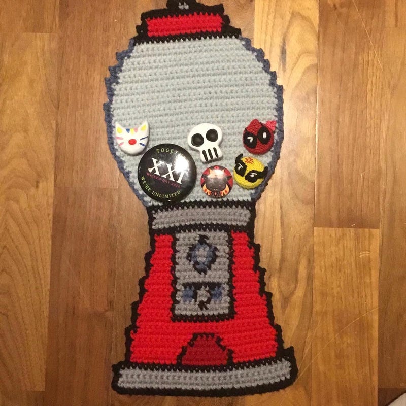Pin Gumball Machine - Etsy