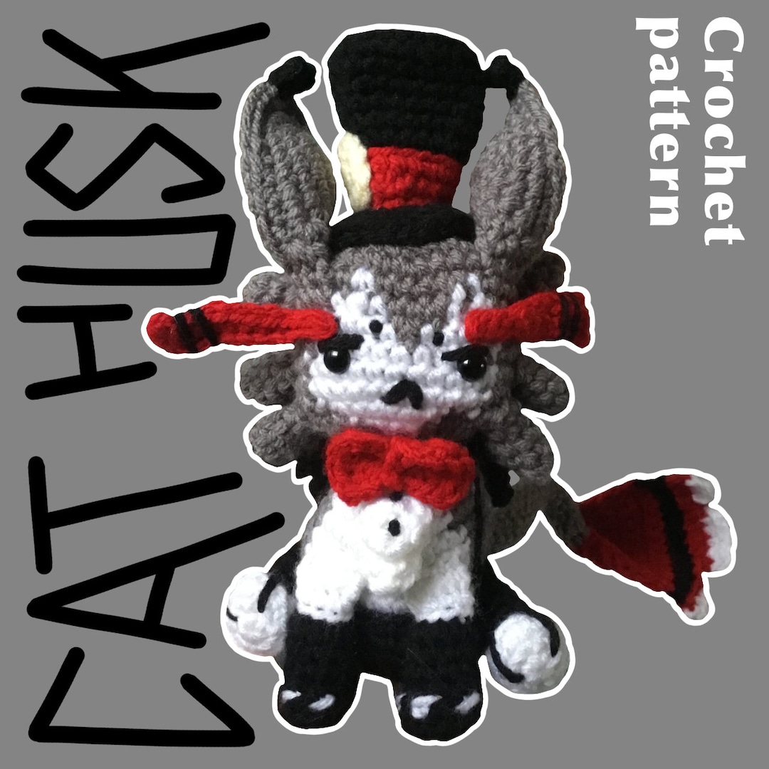 Husk Cat, Hazbin Hotel Crochet Pattern (advanced Amigurumi) - Etsy
