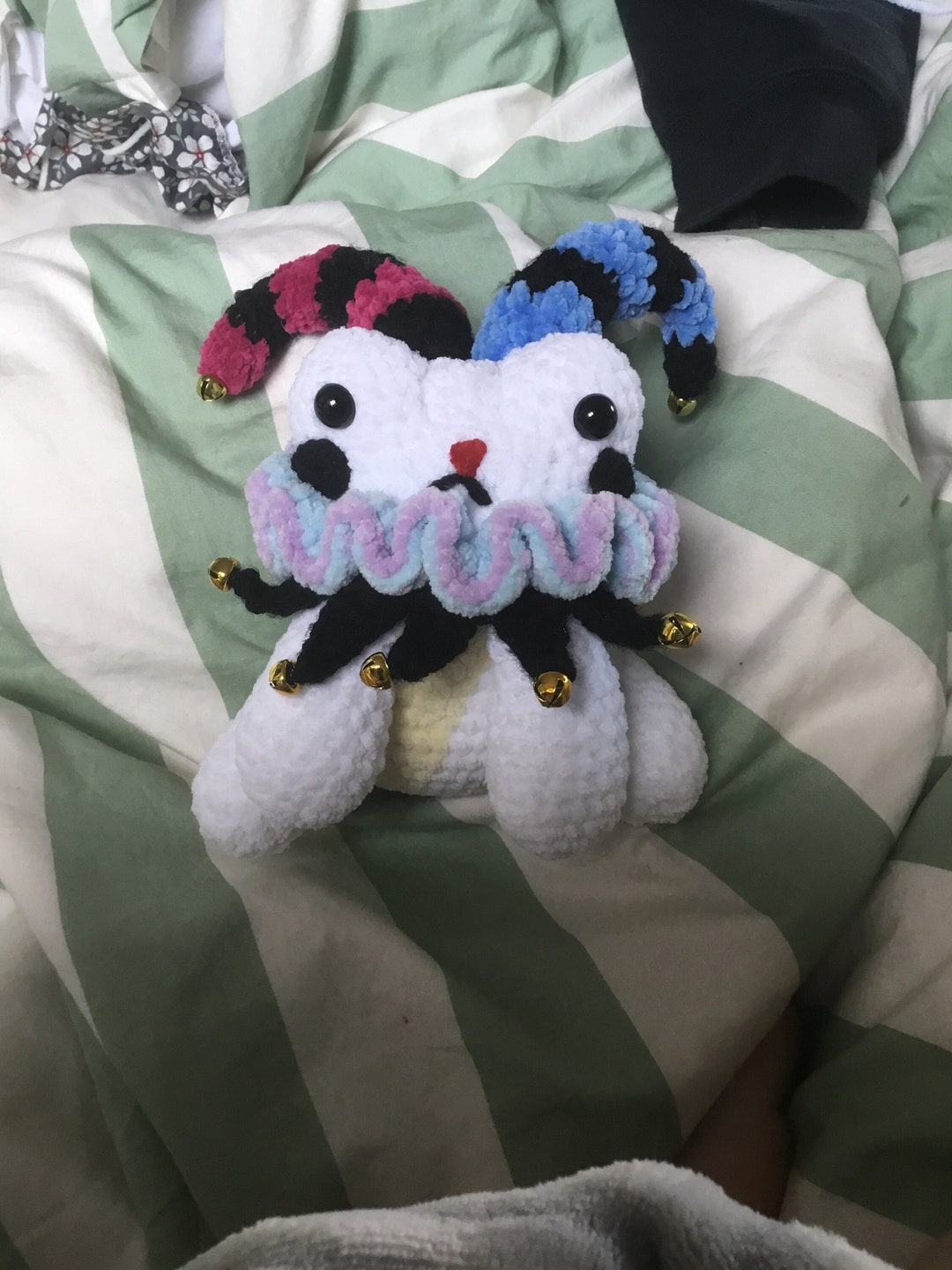 Clown Frog Crochet Pattern Inspired by Fizzarolli intermediate ...