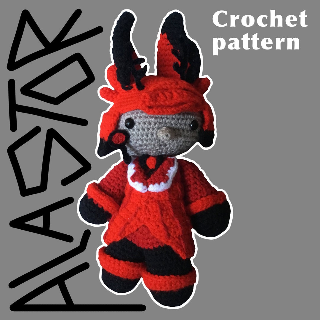 Alastor, Hazbin Hotel Crochet Pattern (advanced Amigurumi) - Etsy
