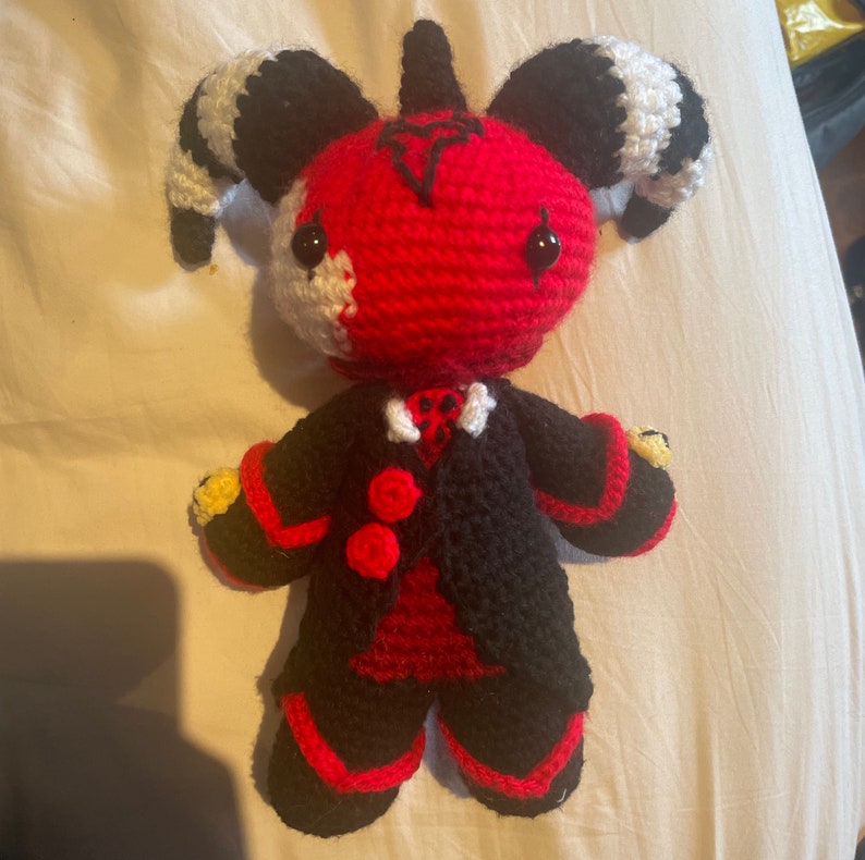 Blitzo, Helluva Boss Crochet Pattern intermediate/ Advanced Amigurimi ...