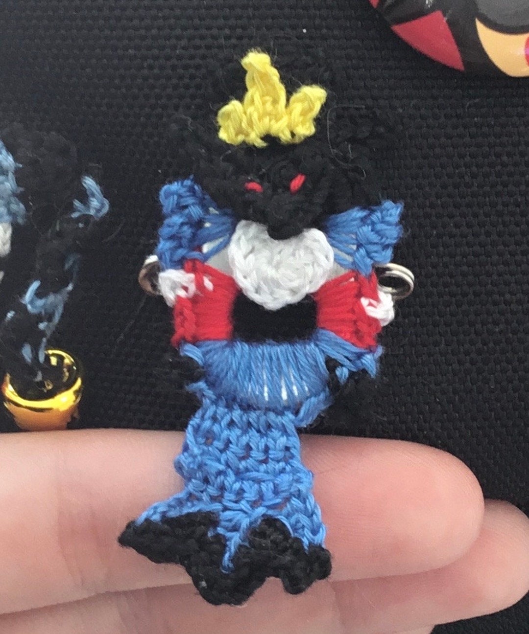 Stolas, Helluva Boss Crochet Can Tab Pin Pattern intermediate Pattern ...