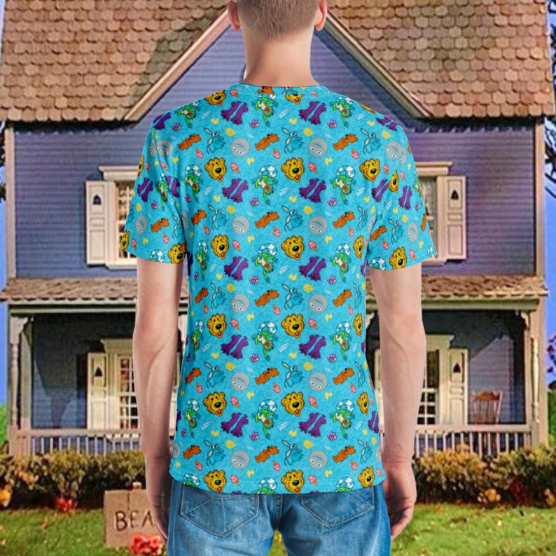 Men's Bear in the Big Blue House T-shirt - Etsy