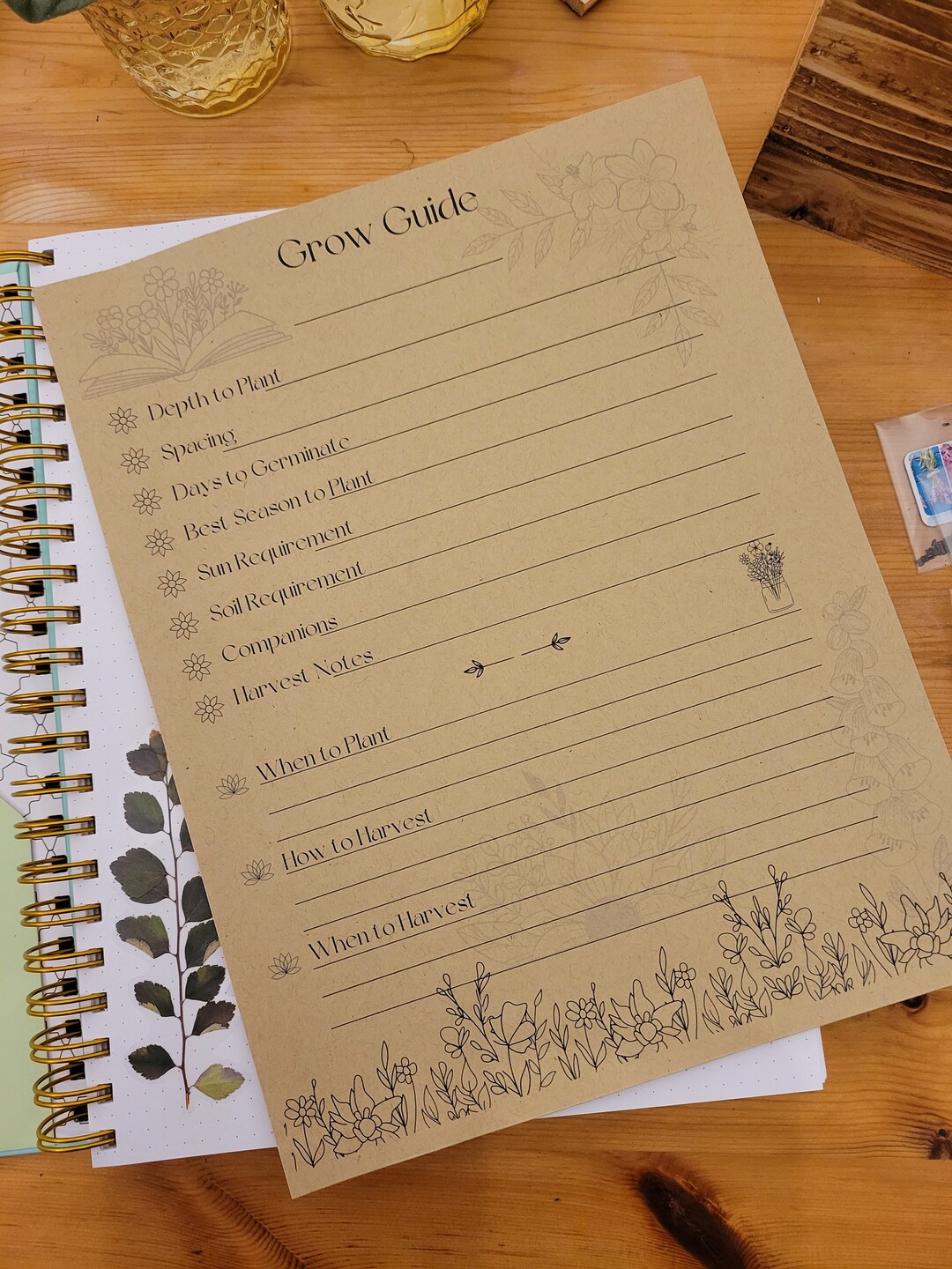 Plant Growing Guide (PDF Print Version) - Etsy