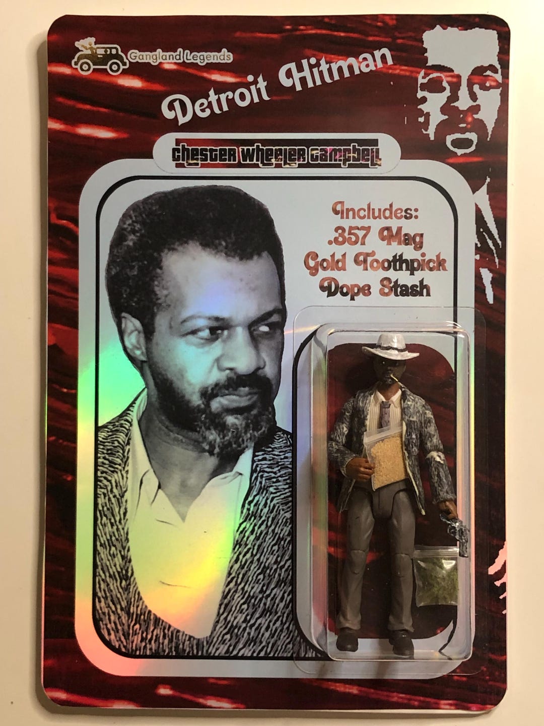 1:18 Detroit Drug Enforcer- Chester Wheeler Campbell - Etsy
