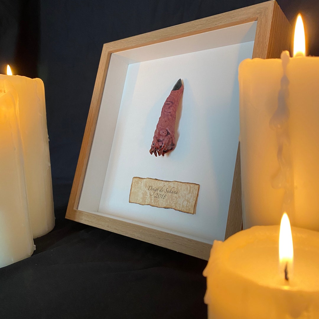 Sukuna's Finger Jujutsu Kaisen Collectible Miniature in Frame - Etsy