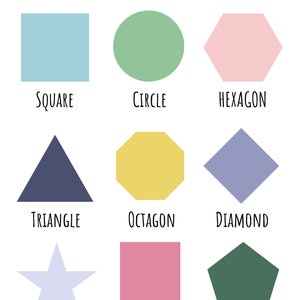 Colourful Educational Poster Set for Kids - Days of the Week, Months ...