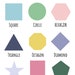 Colourful Educational Poster Set for Kids - Days of the Week, Months ...
