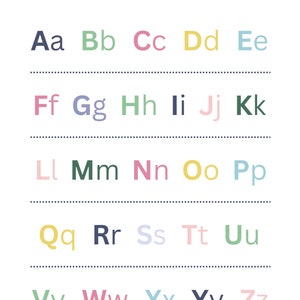 Colourful Educational Poster Set for Kids - Days of the Week, Months ...