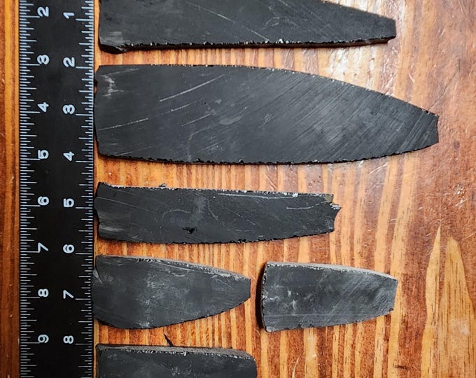 Obsidian Knife and Spear Preforms, Flint Knapping Supplies. - Etsy