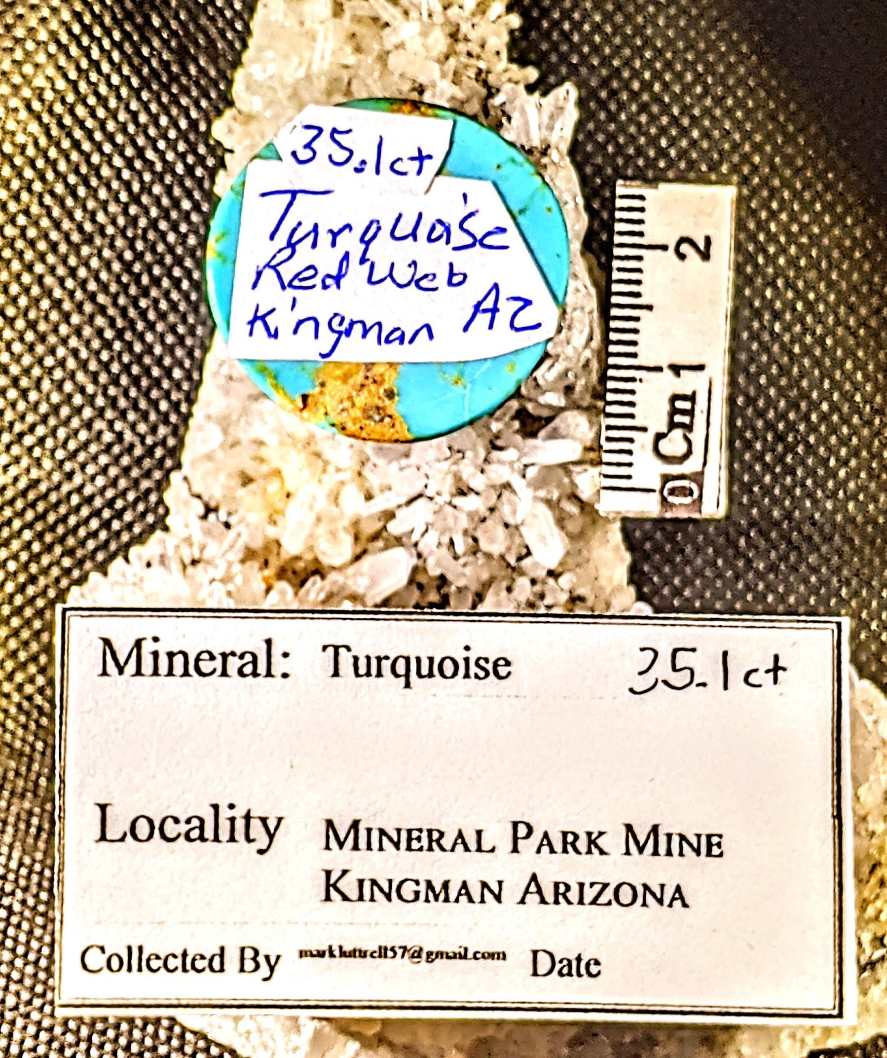Turquoise Mineral Park Mining District, Turquoise Mountain Mine ...