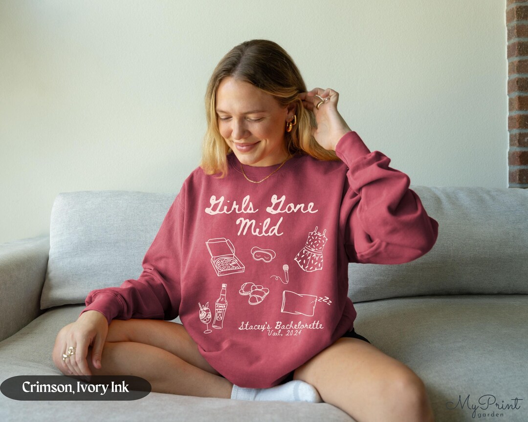 Girls Gone Mild Custom Bachelorette Party Tshirt, Luxury Spa Day Bridal ...