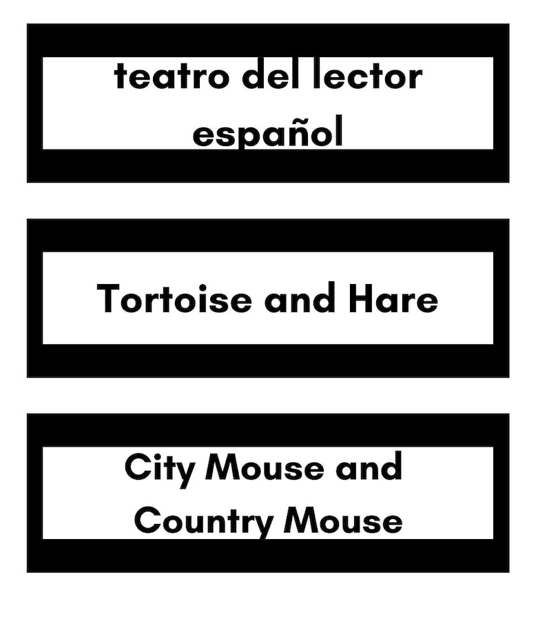 Theatre Class Library Labels - Etsy