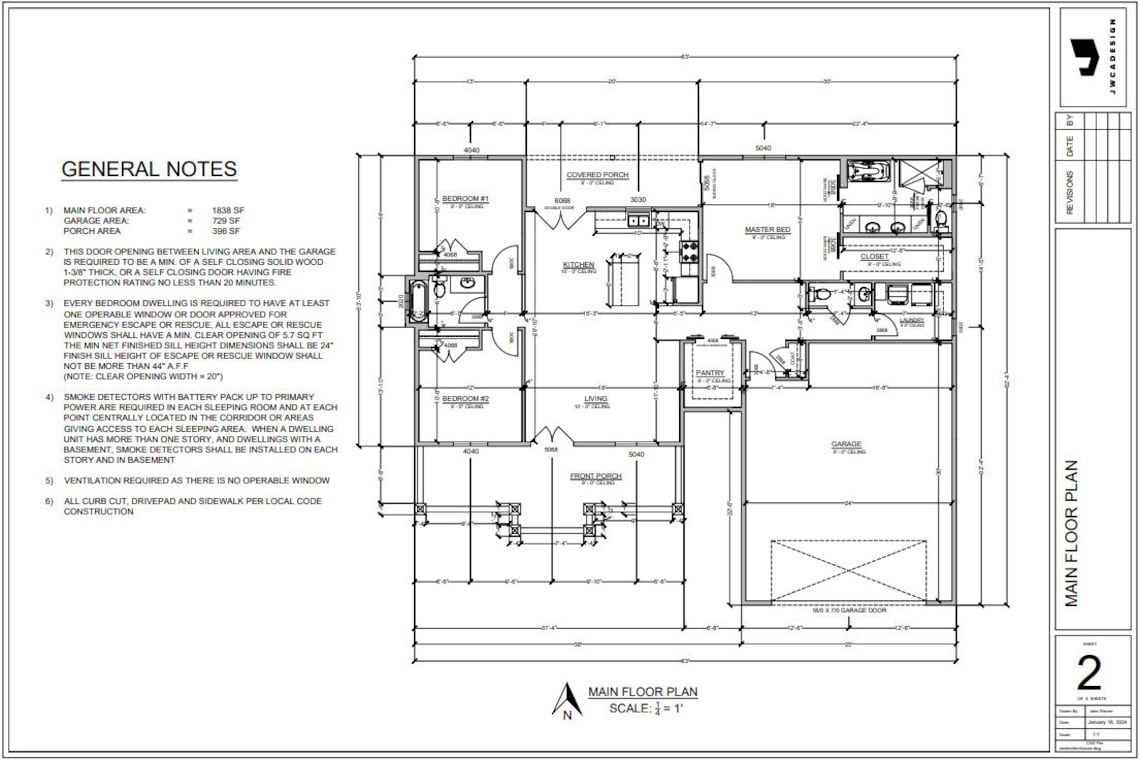 Modern Farmhouse House Plans - Etsy UK