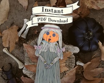 Over the Garden Wall Paper Pottsfield Pumpkin Puppets - Etsy