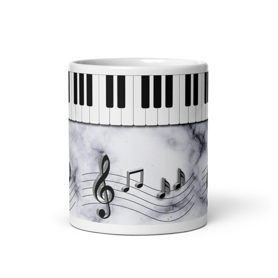 Music Notes and Piano Keys - Etsy