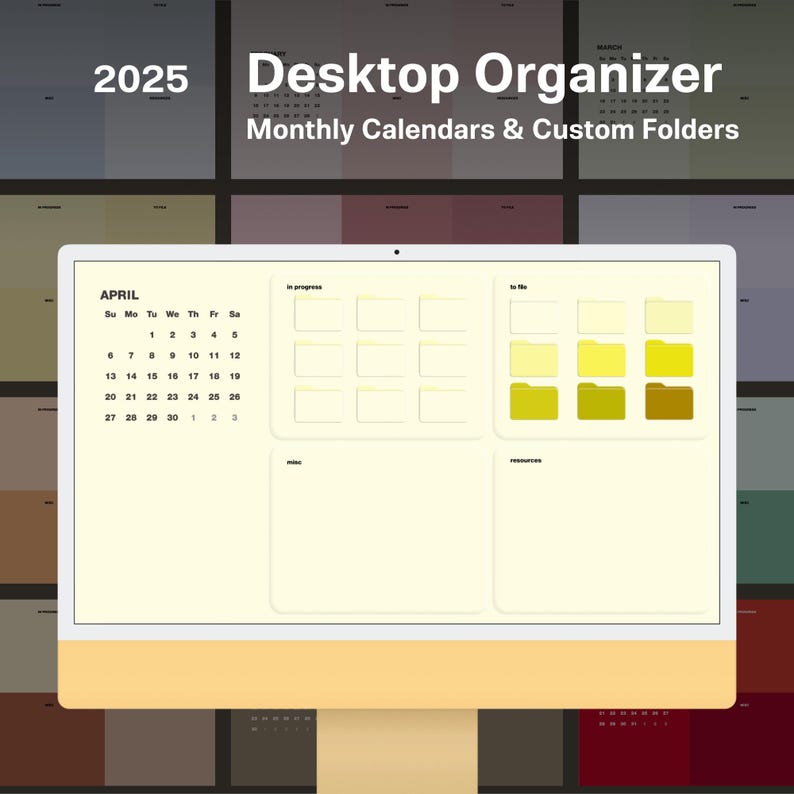 2025 Desktop Wallpaper, Monthly Wallpapers With Calendars + Matching ...