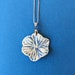 Tide Pendant, Shell Necklace, Blue and White Porcelain, Hand-carved ...