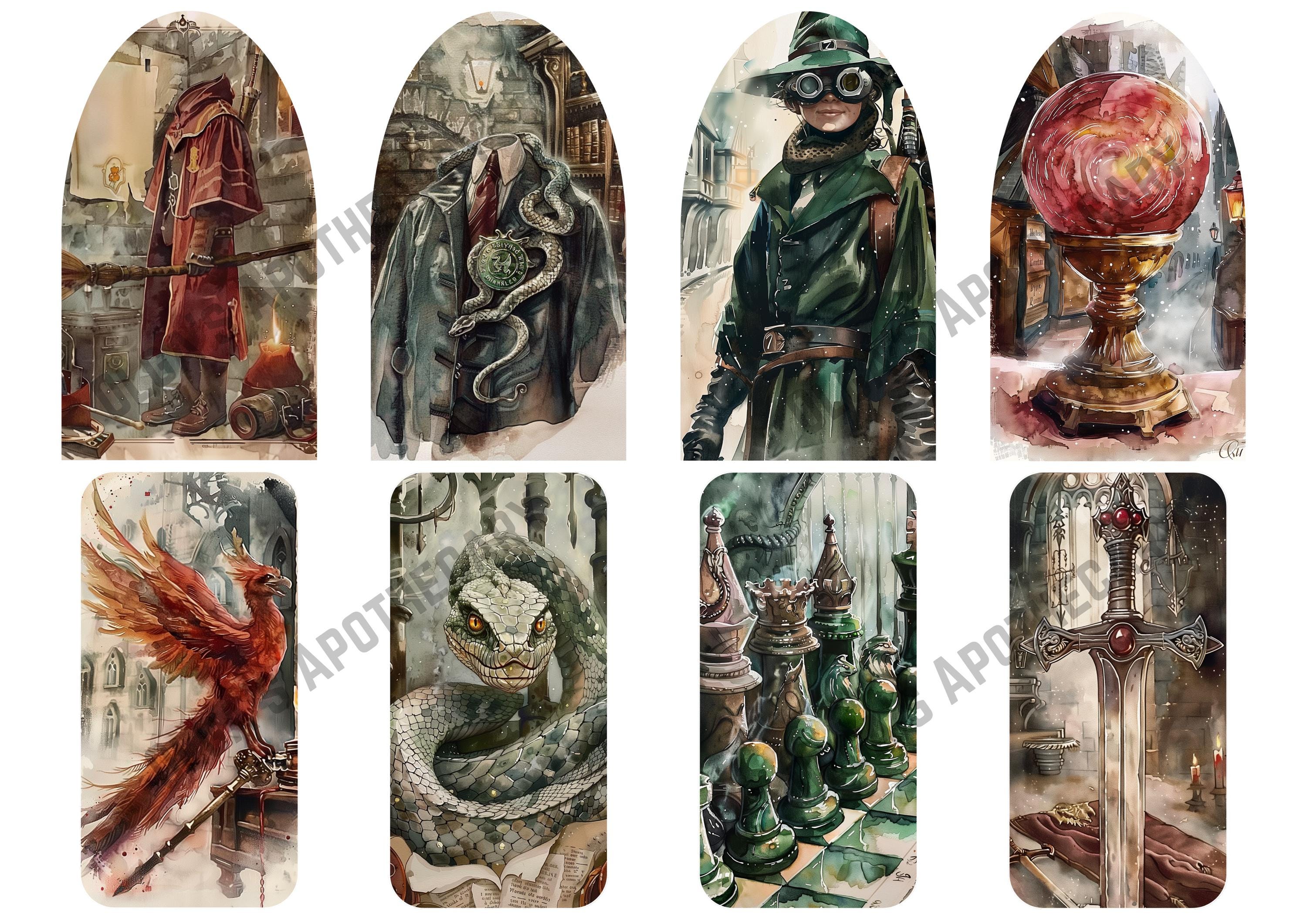 Wizarding World Wonder Journal Kit: Printable Enchanted Collage Sheets ...