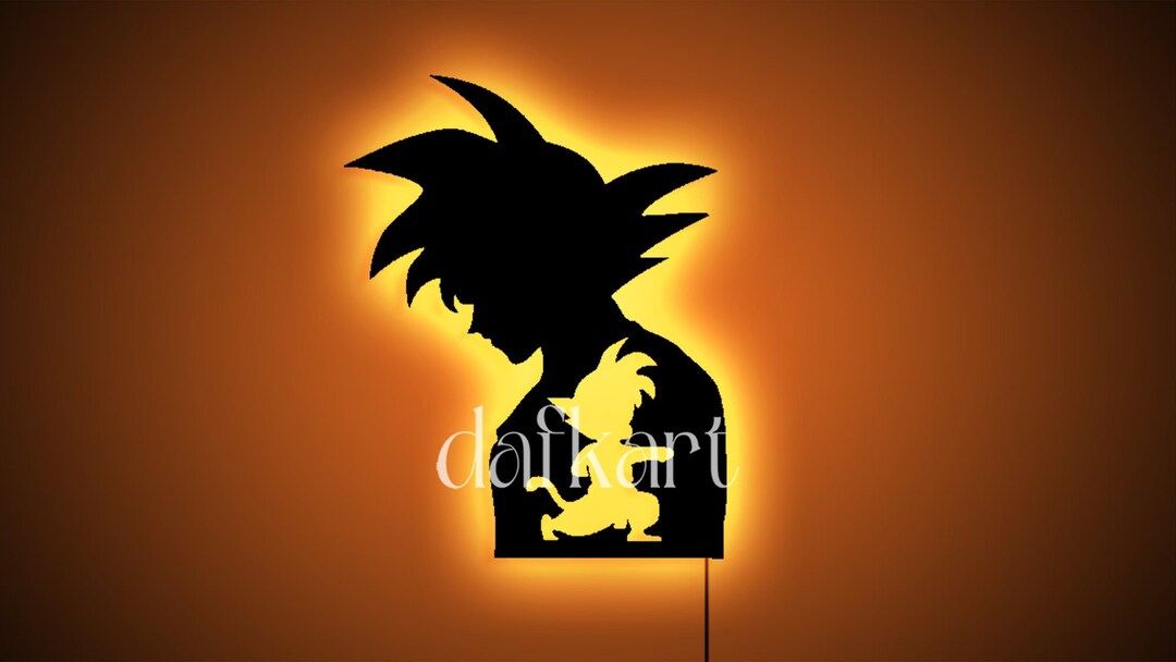 Anime Manga Led Neon Sign Lighted up WOODEN Wall - Etsy Australia