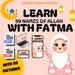 Learn 99 Names of Allah With Fatma Asmaul Husna for Kids - Etsy